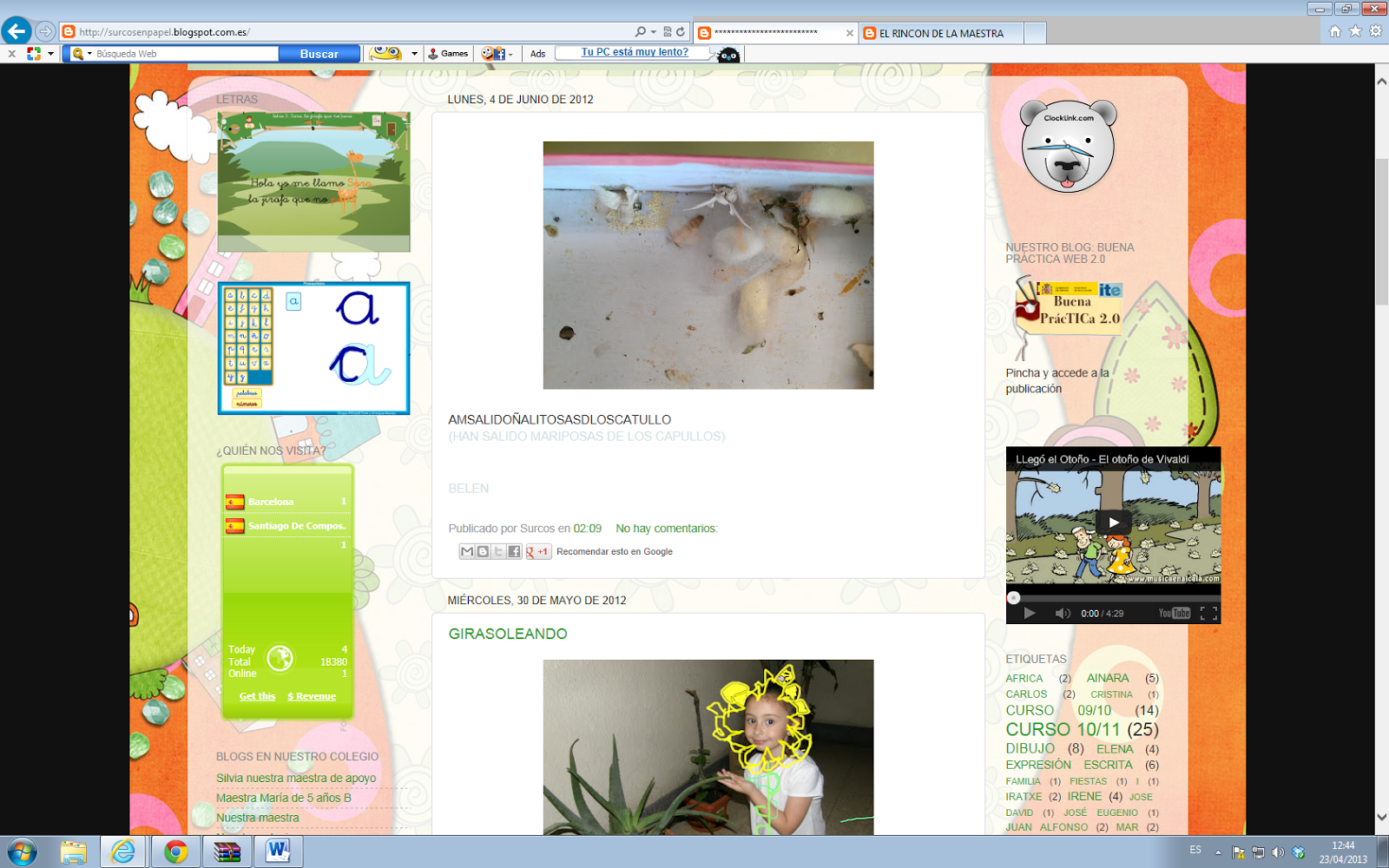 Creación de un Blogger: Estructura de un Edublog