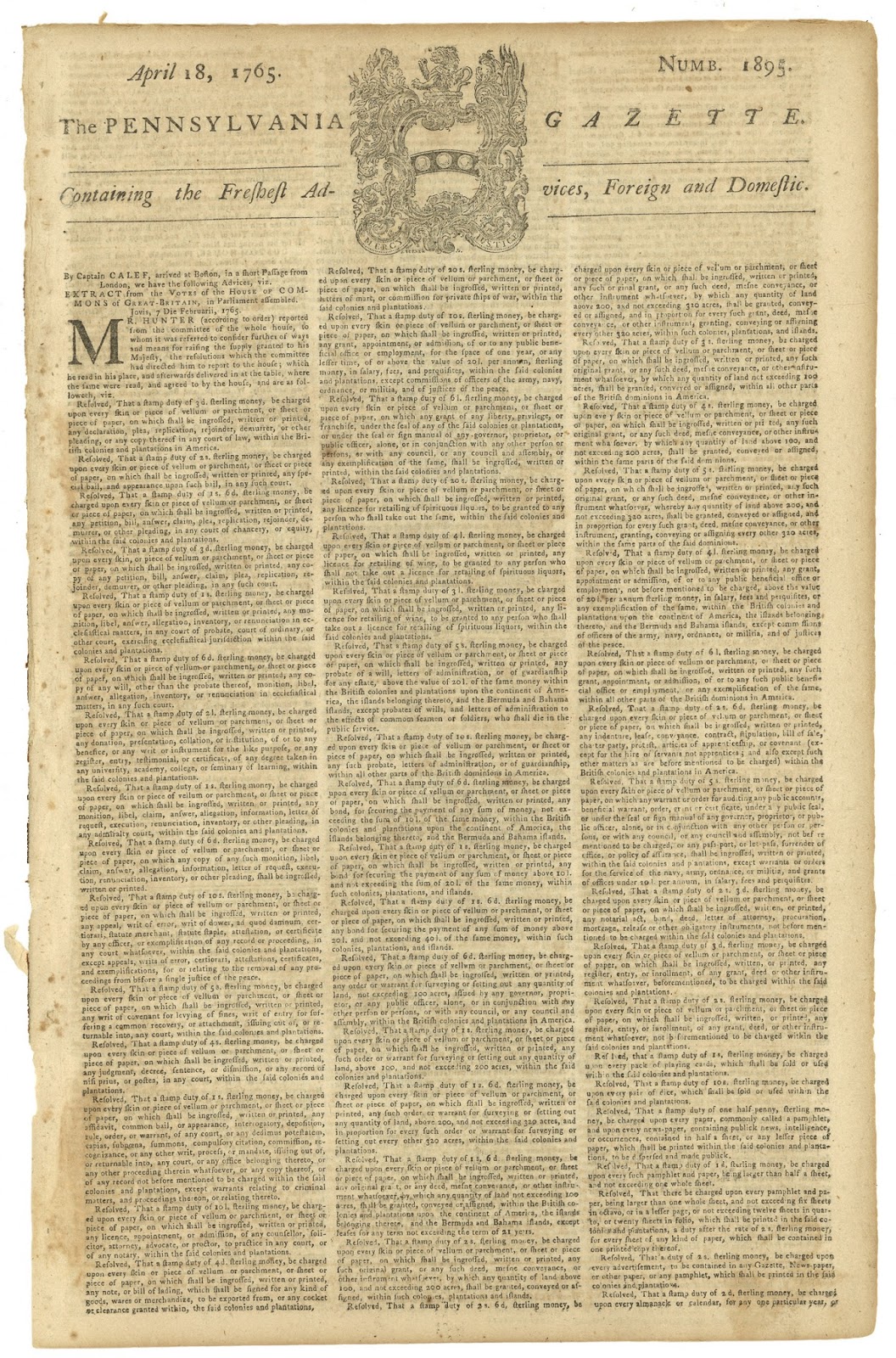 American Revolution Podcast: Episode 022: The Stamp Act and Quartering ...