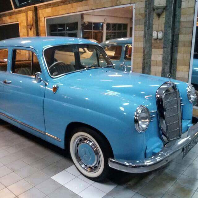KOLEKSI MOBIL ANTIK : Mercy Ponton 180 tahun 1955 - LAPAK MOBIL DAN ...