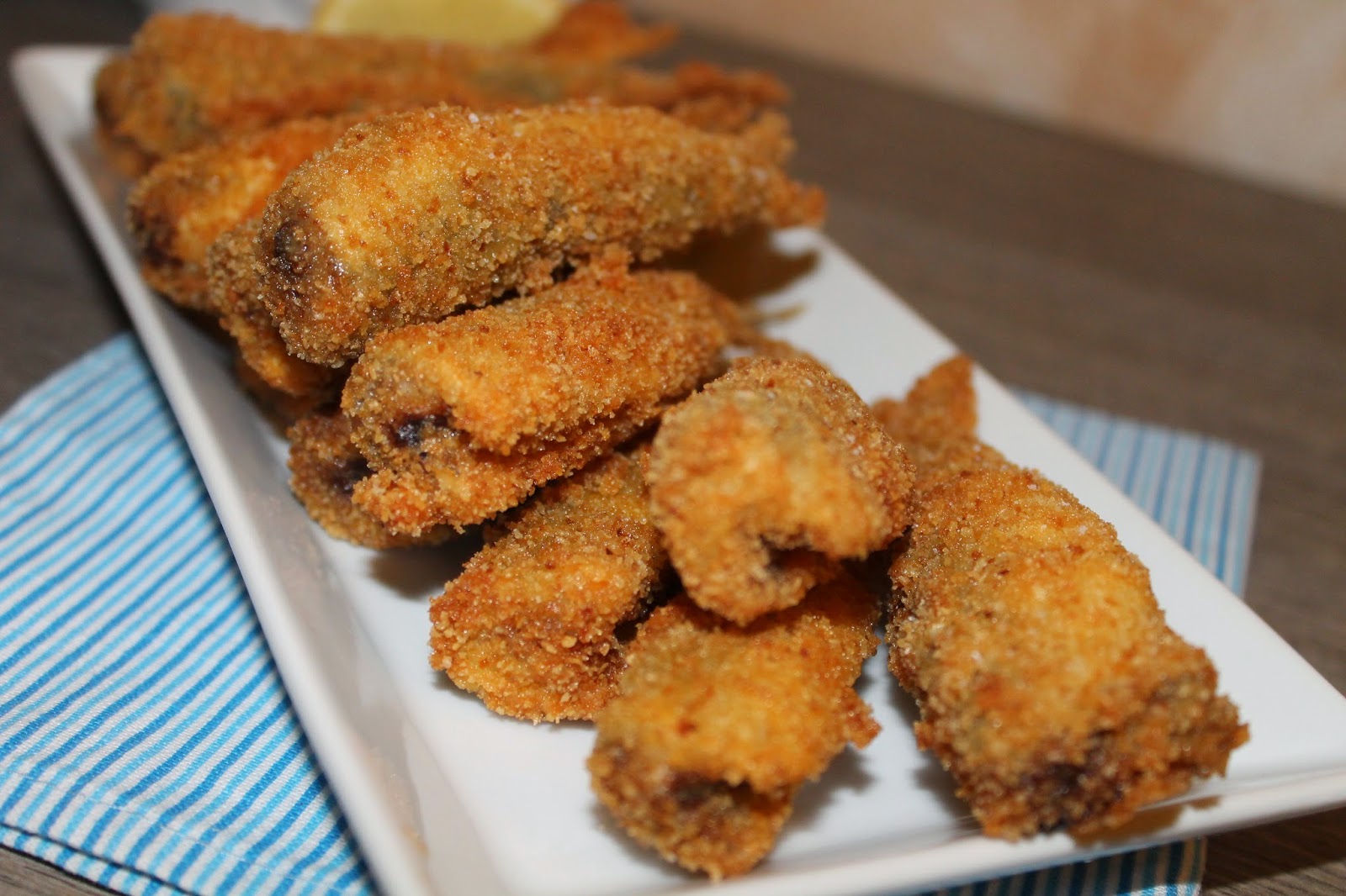 Sardegna un Mare di Gusto: SARDE IMPANATE E FRITTE