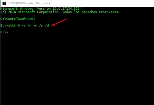 Recuperar carpetas en acceso directo de mi usb | REPARA FICHEROS
