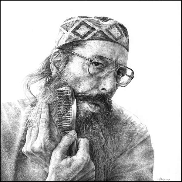 Lukisan Karya Seni Lukisan Dari Pensil Yang Dewa Banget - Contoh Artikel Berita