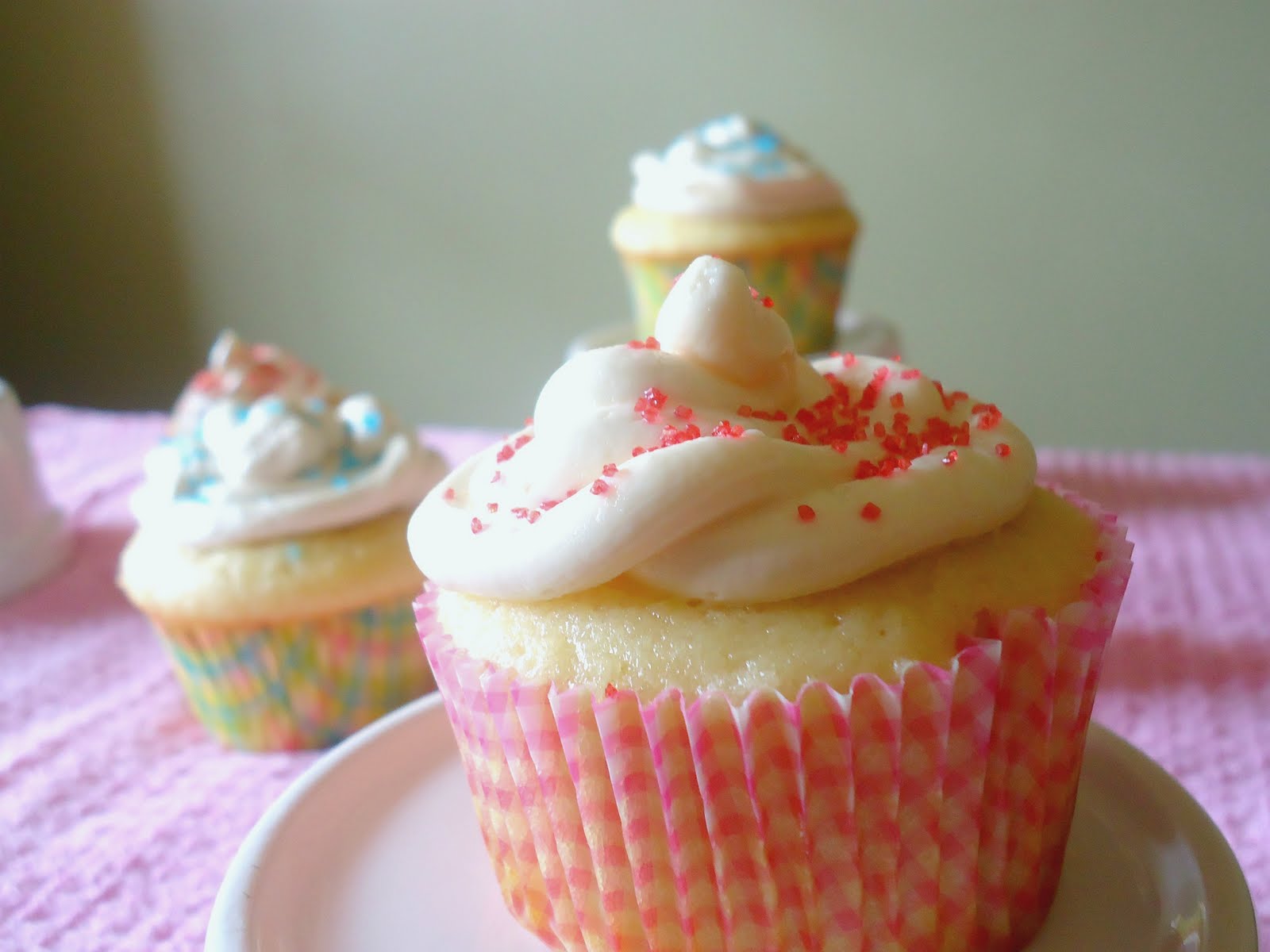 This Woman Cooks: Sweet Treats Week #1: Vanilla Cupcakes with ...