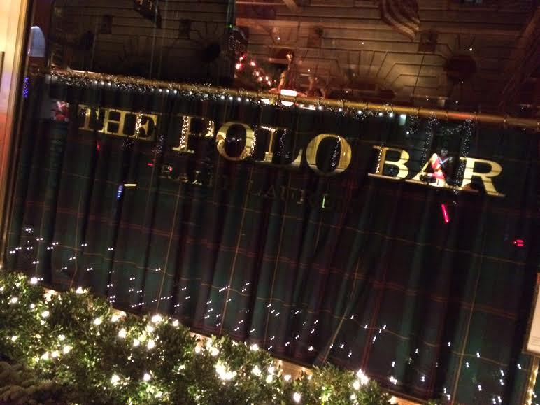 The Uptown Acorn: Christmas in New York {The Polo Bar}