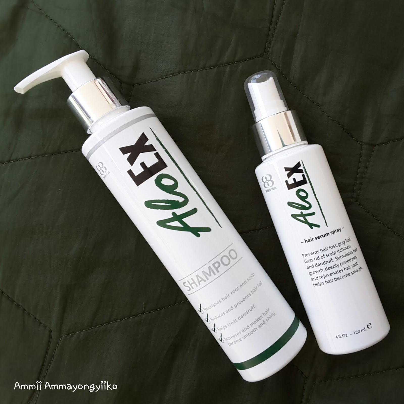 REVIEW AloEx (หยุดผมร่วง ลดผมบาง สร้างผมใหม่)