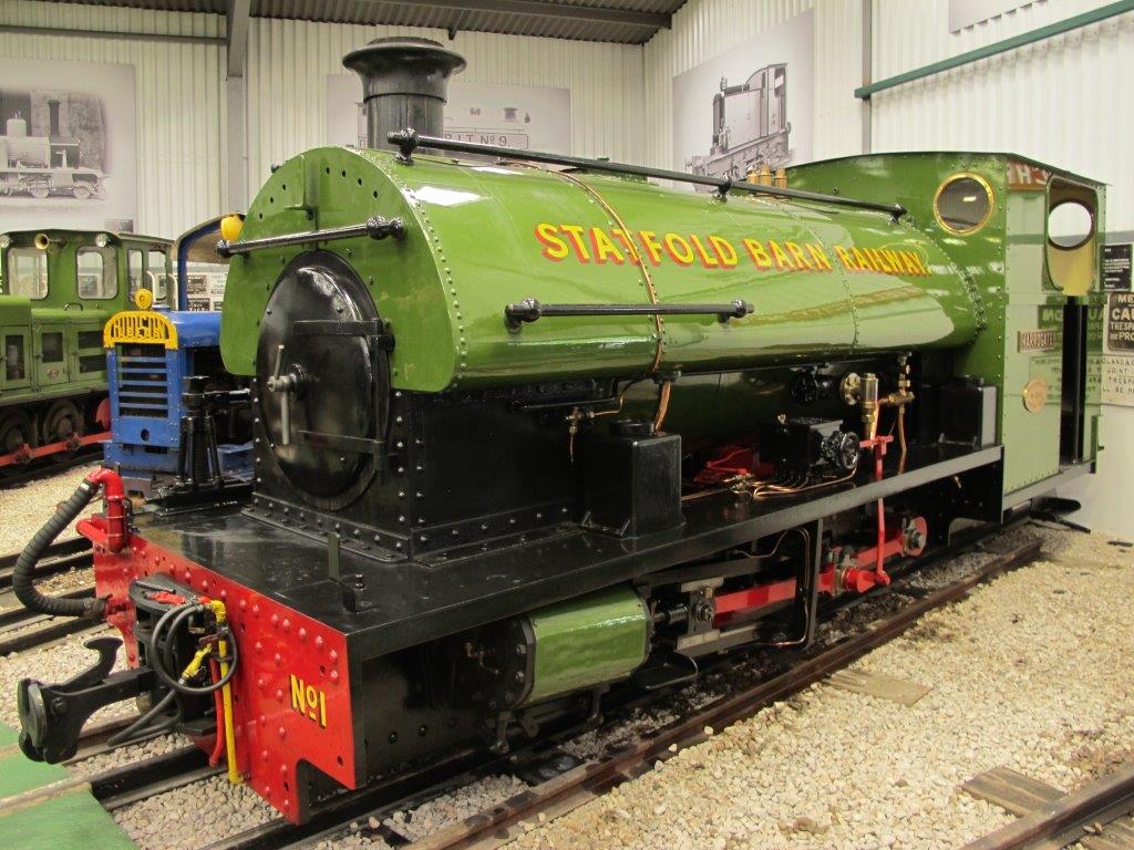 Vince's World: A damp day at Statfold Barn Railway