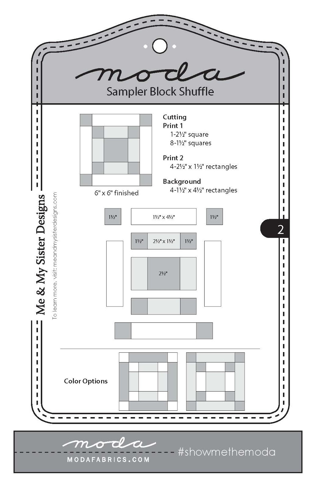 Quilters' Quarters: Moda Sampler Block Shuffle