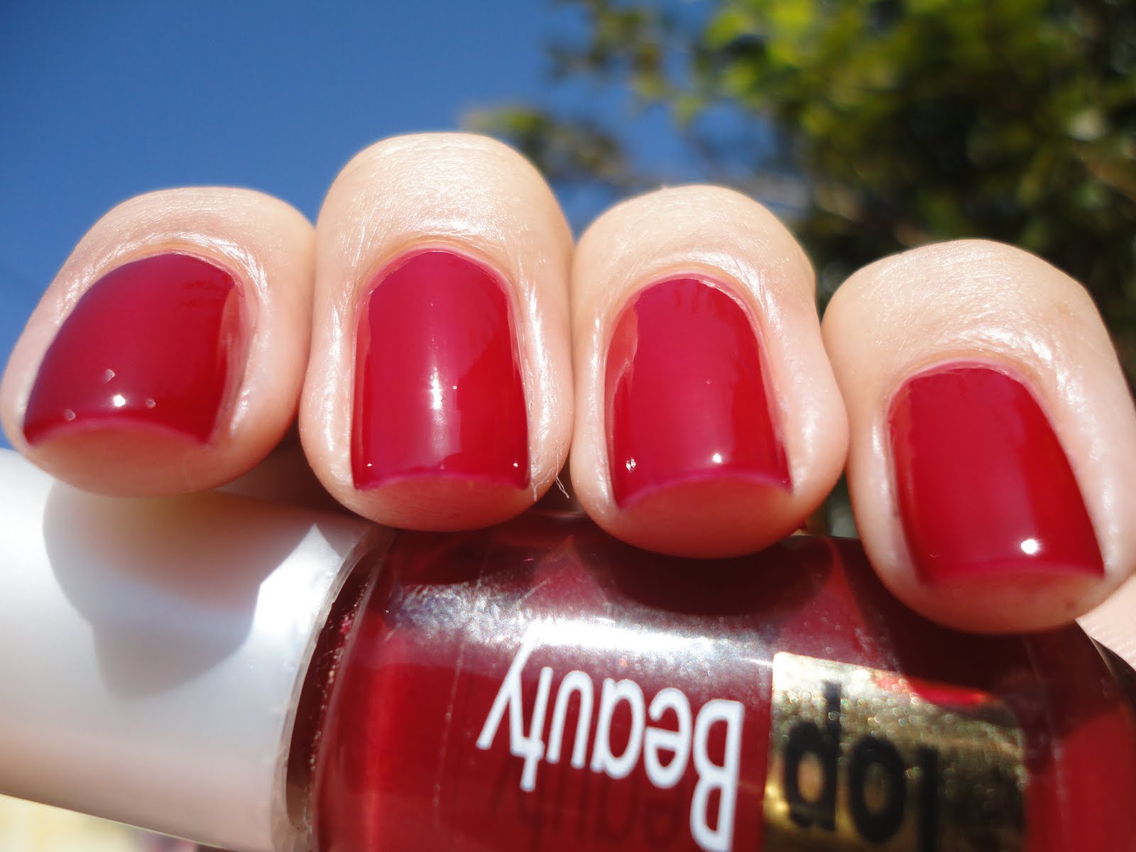 Esmaltes da Kelly: Combo 3 Top Beauty - Vermelhos