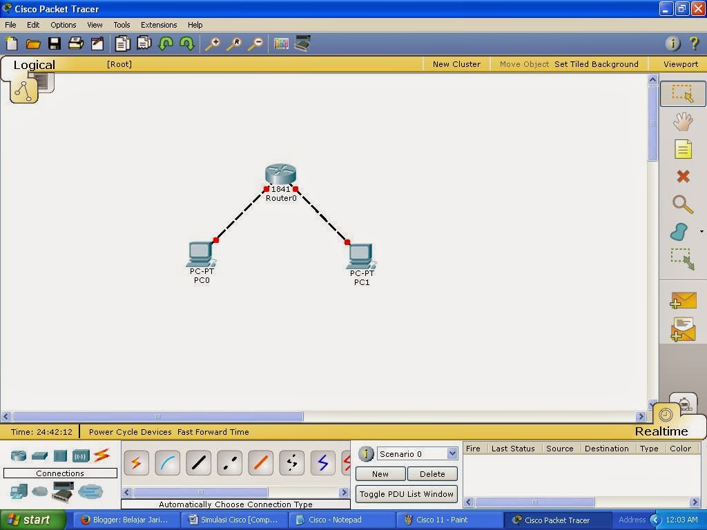 Belajar Jaringan Komputer: Tutorial Cisco Packet Tracer 2