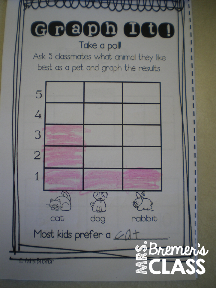 Kindergarten Math Journals | Mrs. Bremer's Class