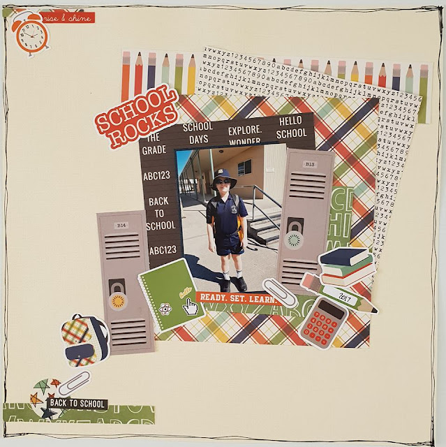 Adventures of a Dyspraxic Organised Scrapper: Scrapping School Memories ...