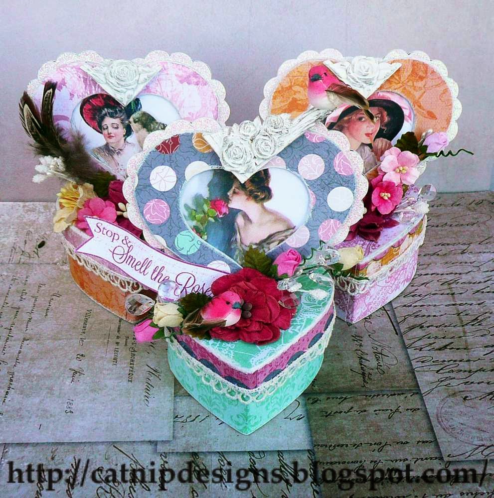 artistic catnip: Valentine Candy Boxes