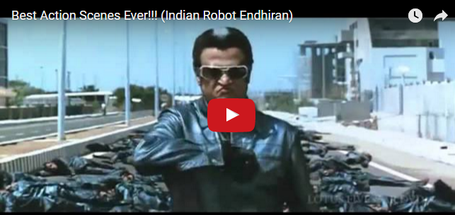 Best Action Scenes Ever!!! (Indian Robot Endhiran - prumphearin