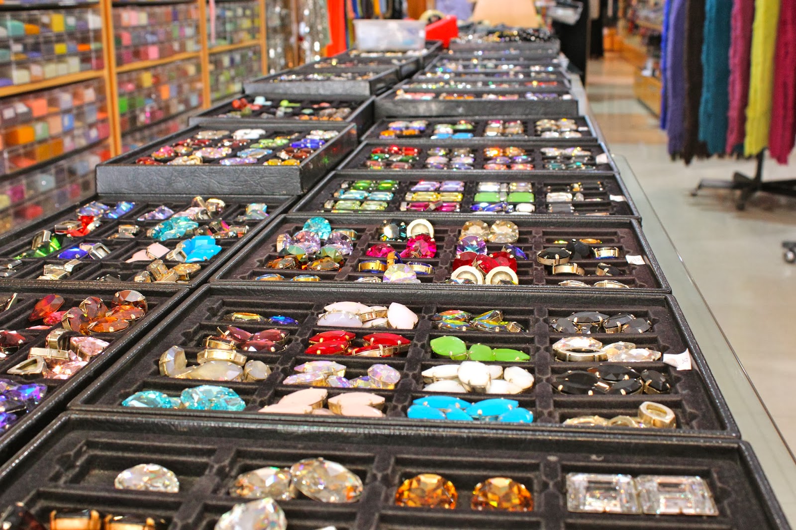 The Odysseia: Sewing in Saudi and a Visit to the DMC Shop