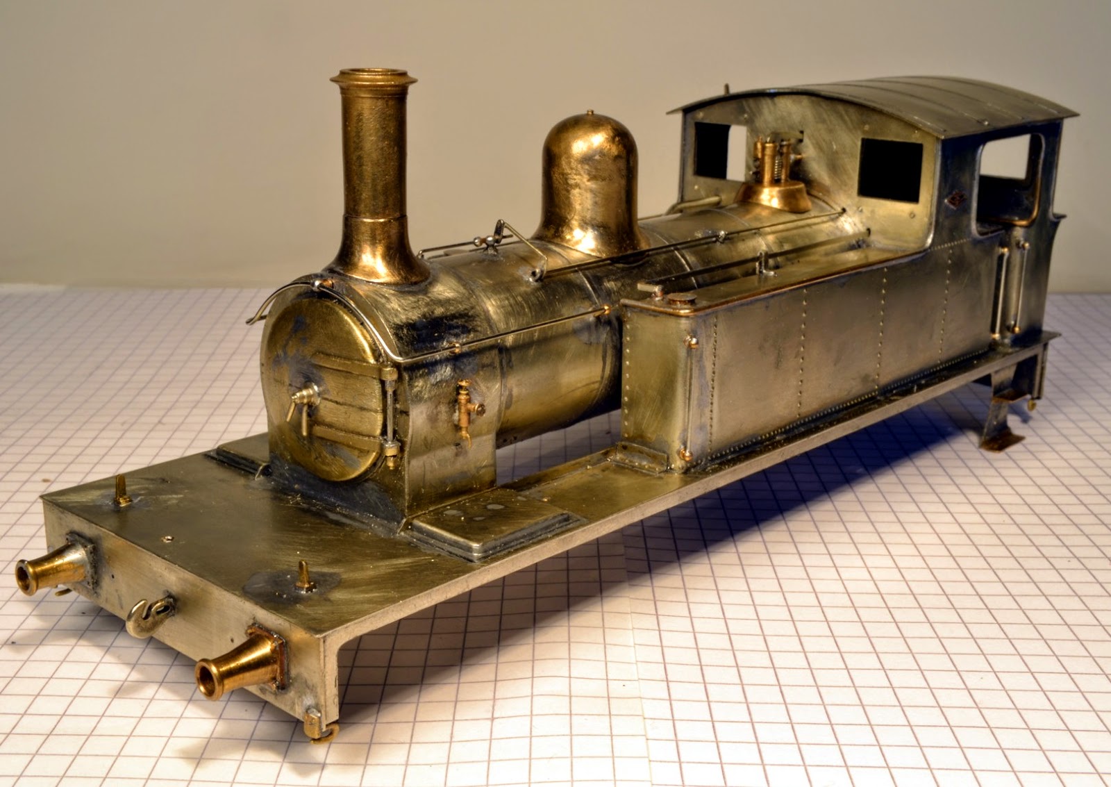 petesworkshop: HR 54 Yankee Tank; detailing the engine