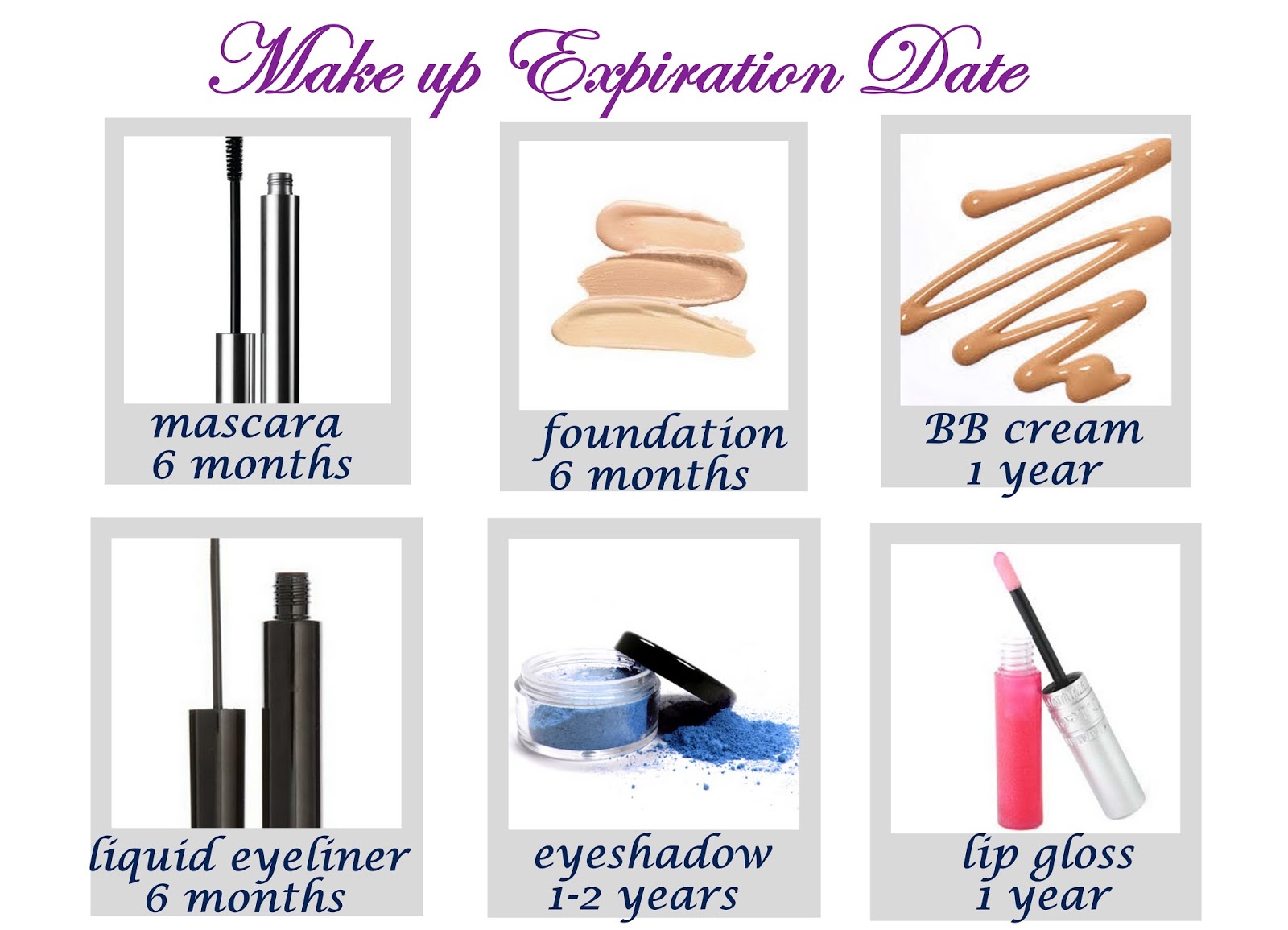 Make up expiration dates! - Pink Daisy Loves