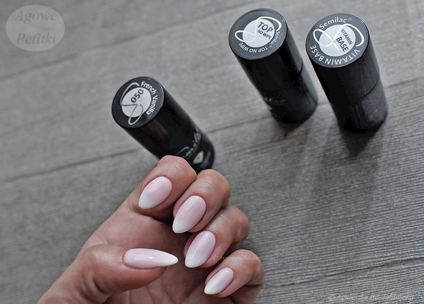 Agowe petitki: Baby Boomer z French Vanilla Semilac