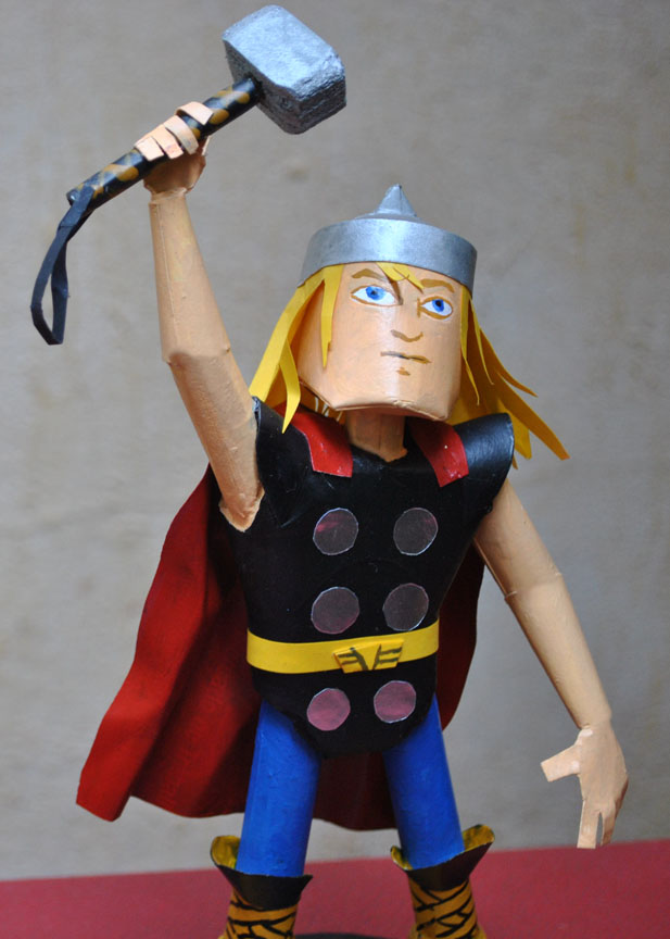 VLADMICAS: Super Herois Paper Craft