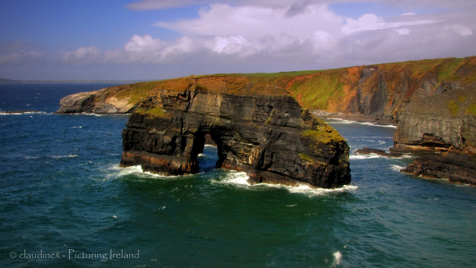 Picturing Ireland : Along the Wild Atlantic Way: Ballybunion Cliff Walk ...