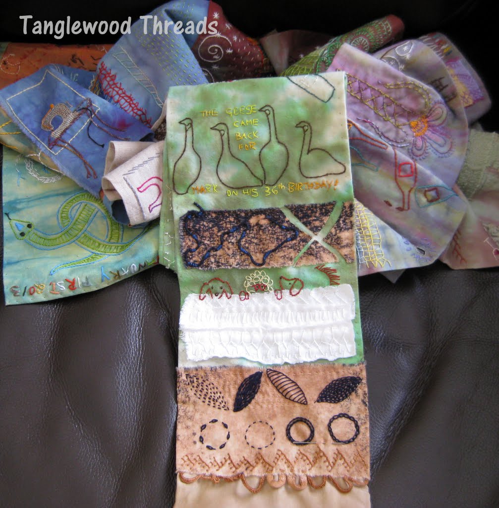 Tanglewood Threads: Scratched So Far This Year