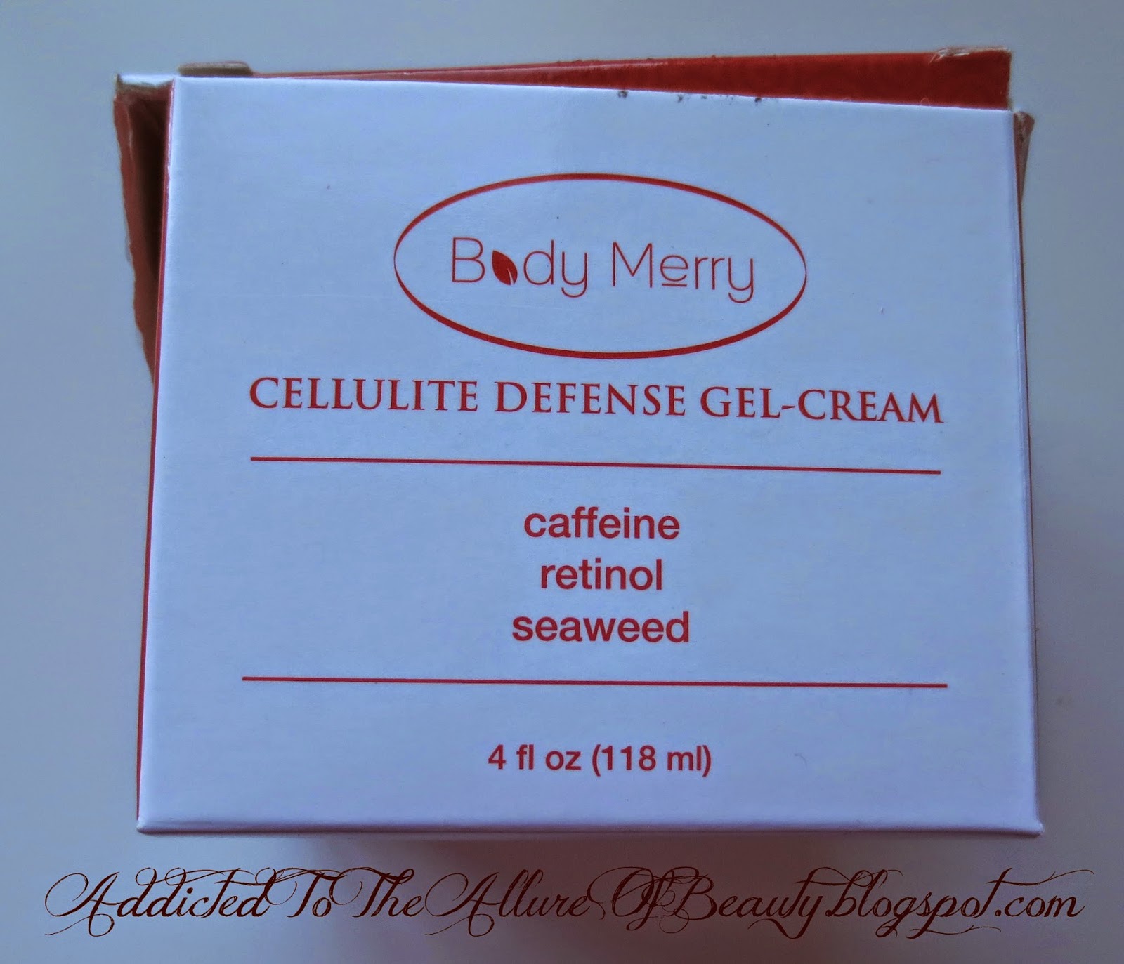 Addicted To The Allure Of Beauty...: Body Merry Cellulite Cream And Eye ...