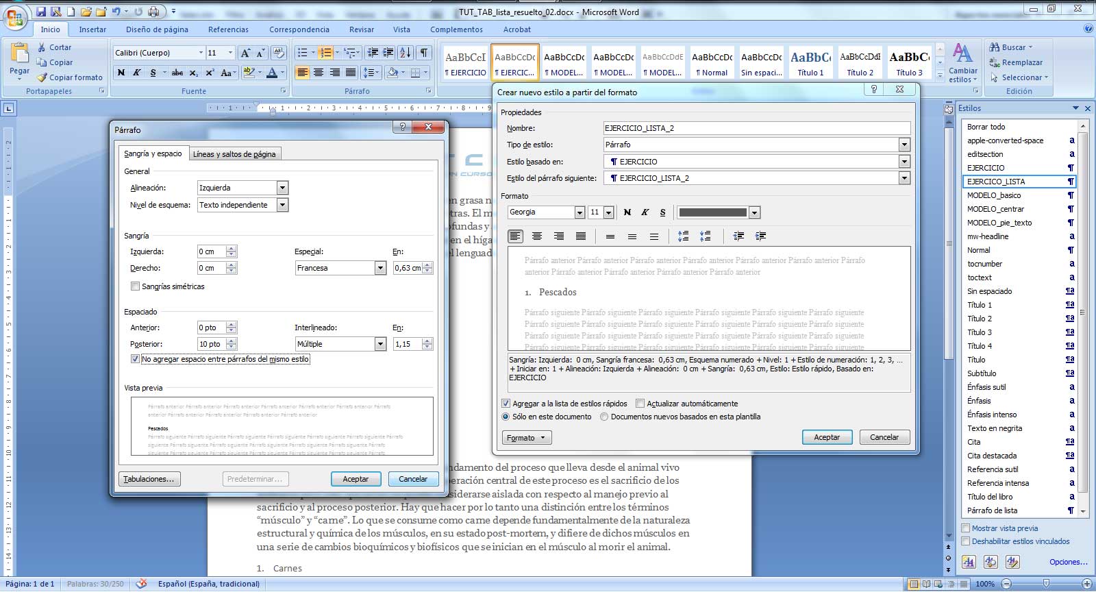 WORD: WORD_TUT_11_listas