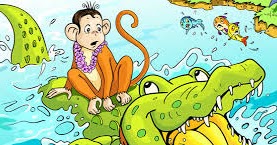 UniKids: Ethiopian Folk Tale - THE CROCODILE AND THE MONKEY
