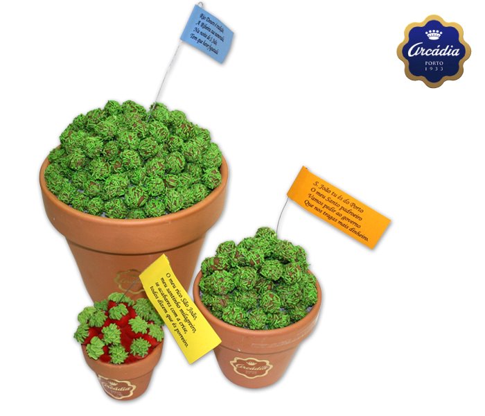 a mesa de luz: manjerico da Arcádia