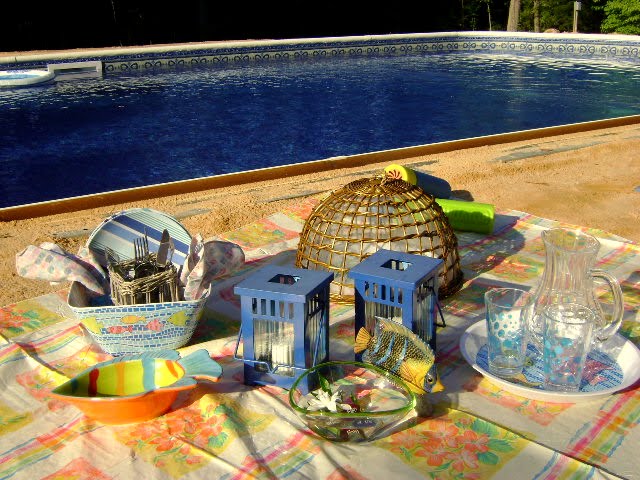 The Decorative Dreamer: Poolside Picnic
