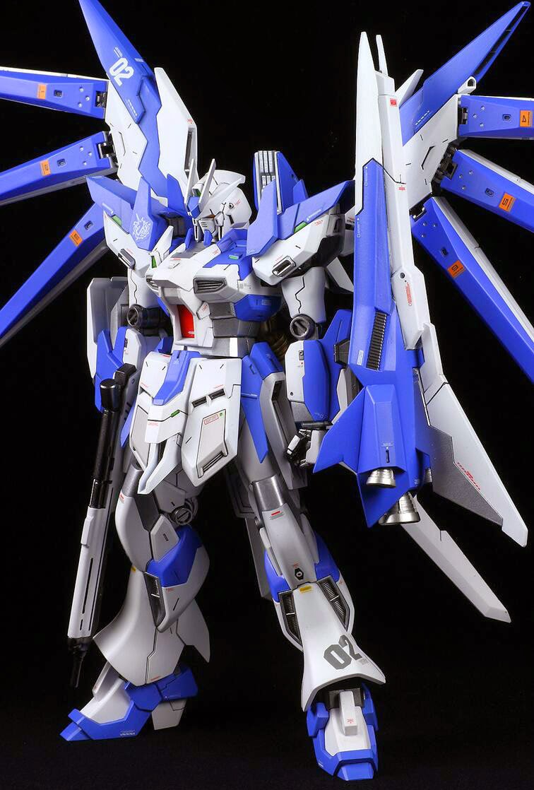 Custom Build: 1/144 nu Gundam "Vrabe" Custom Build