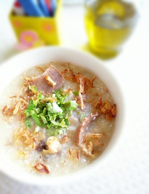 BUBUR NASI DAGING SHITAKE NOXXA