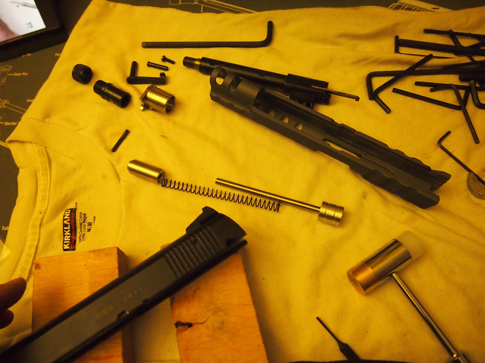 Mister Donut's Firearms Blog: GSG 1911 CWA Exoskeleton and upgrade kit