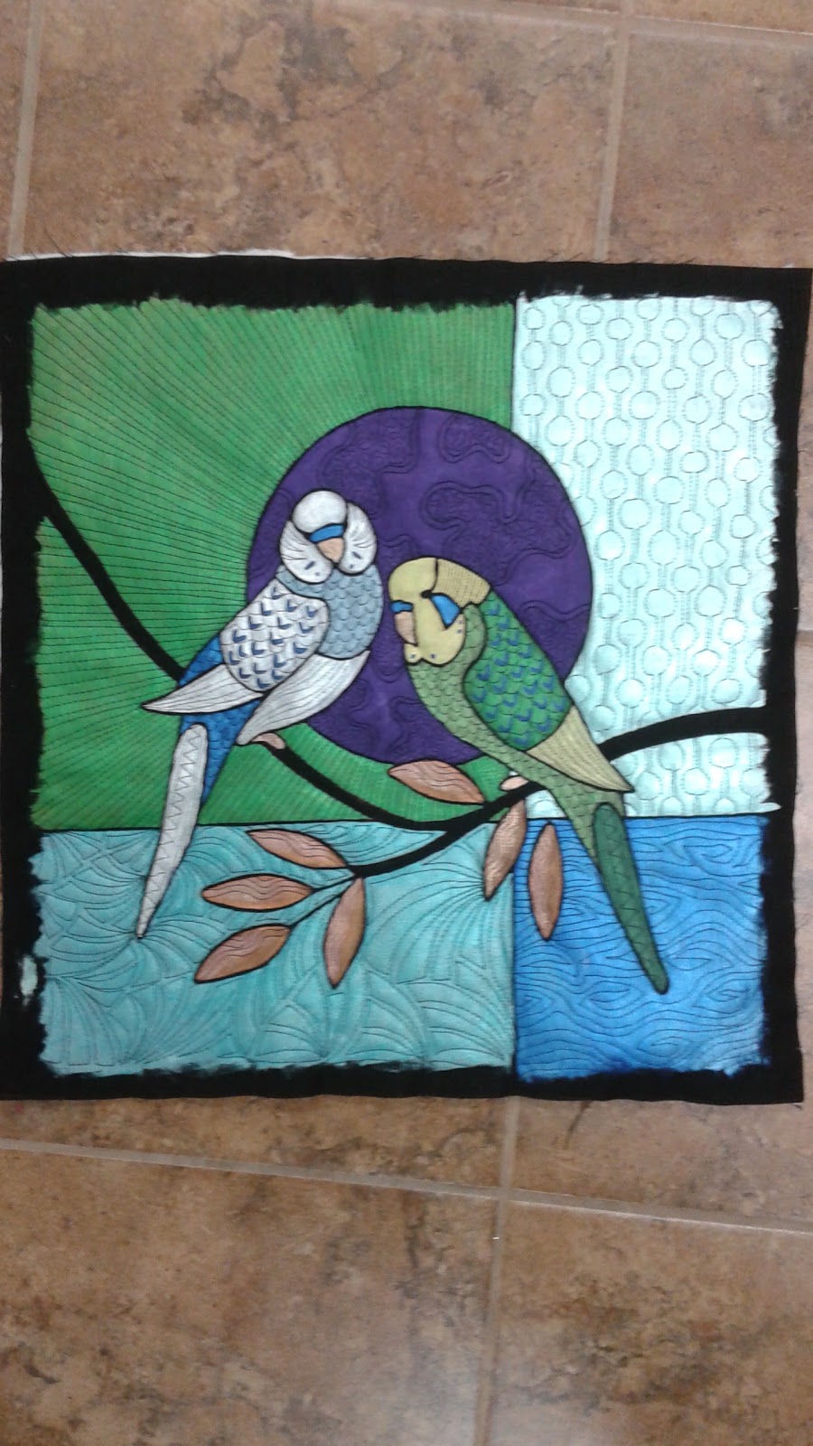 Websterquilt: Helen Godden's Feathered Friends Block of the Month