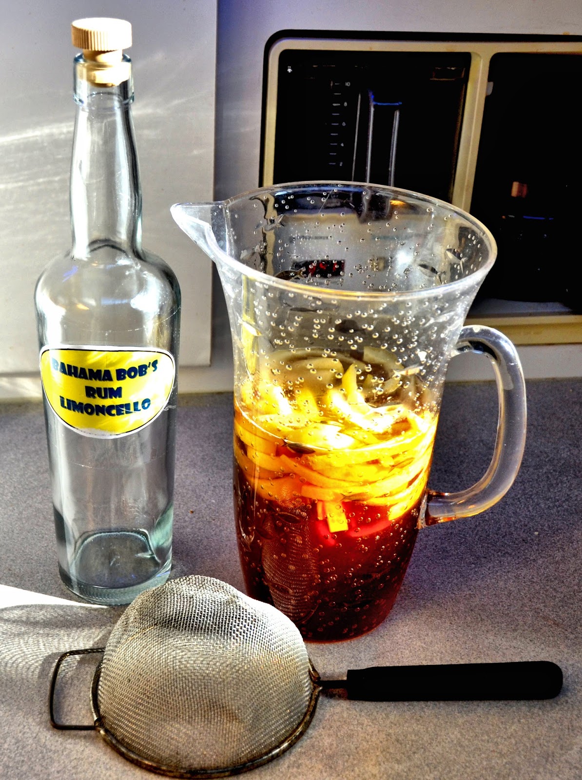 Bahama Bob's Rumstyles: Bahama Bob's Homemade Rum Limoncello