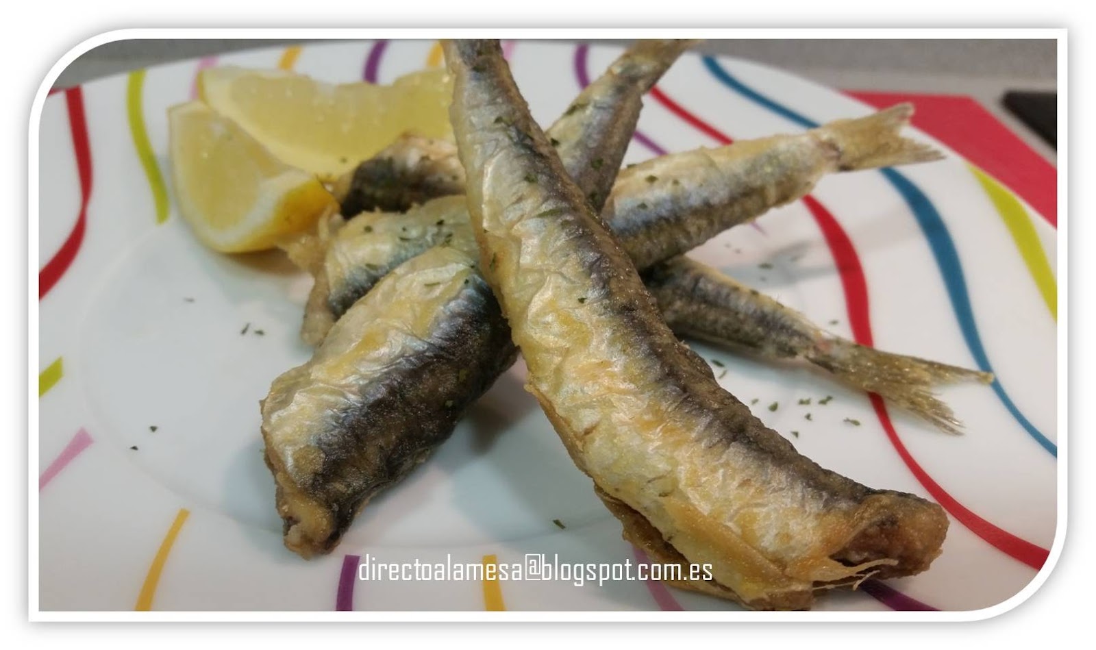 Directo a la Mesa: Boquerones fritos