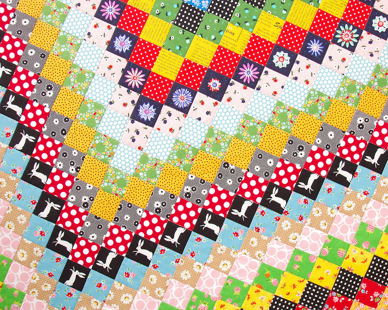 Red Pepper Quilts: A Giant Granny Square Quilt - The Finished Quilt