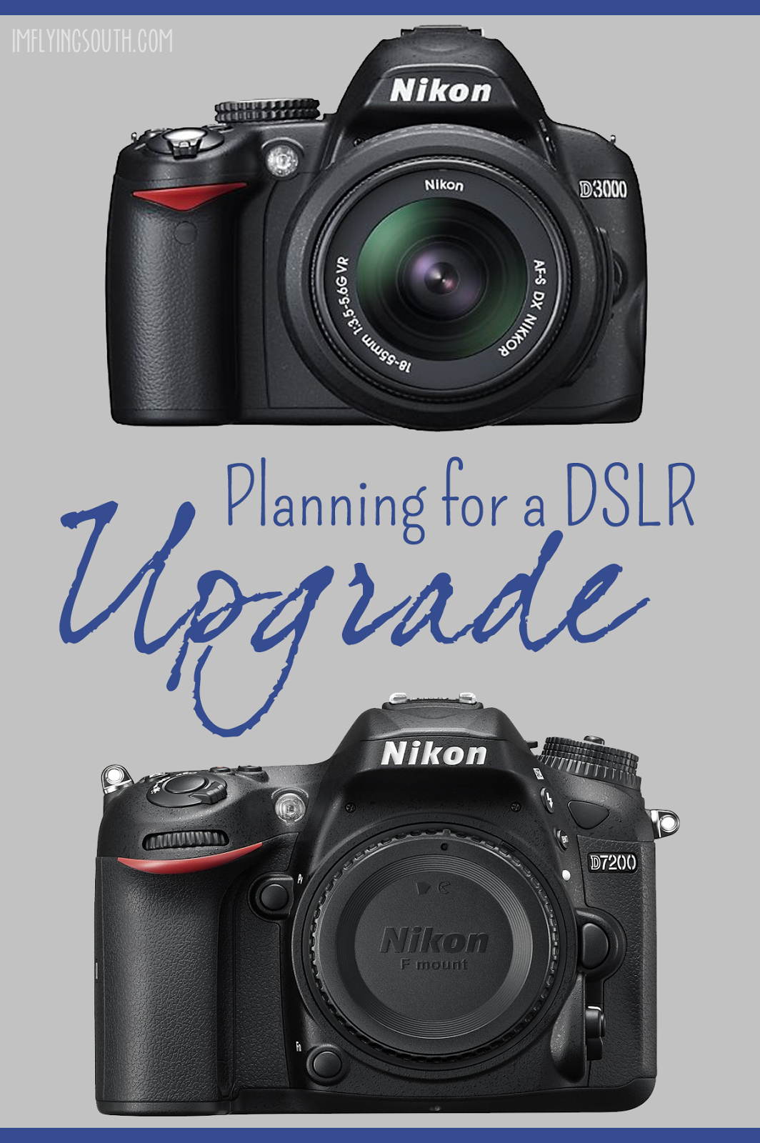Bigger and Better {Planning for a DSLR upgrade!}. | I'm Flying South