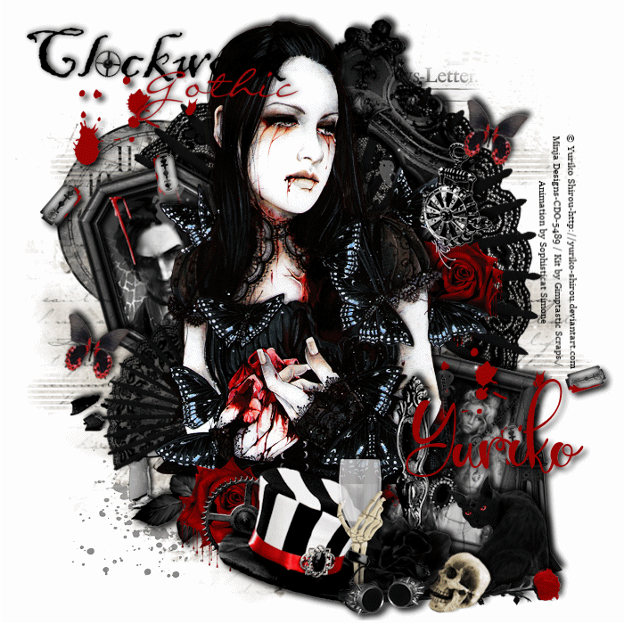 Minja's Design: Clockwork Gothic!