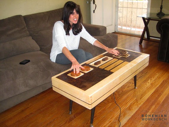 I am Mania: Geek Home #2- NIntendo Controller Coffee Table