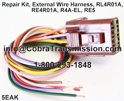 Cobra Transmission Parts 1-800-293-1848: RE4R01A, RL4R01A, R4A-EL ...