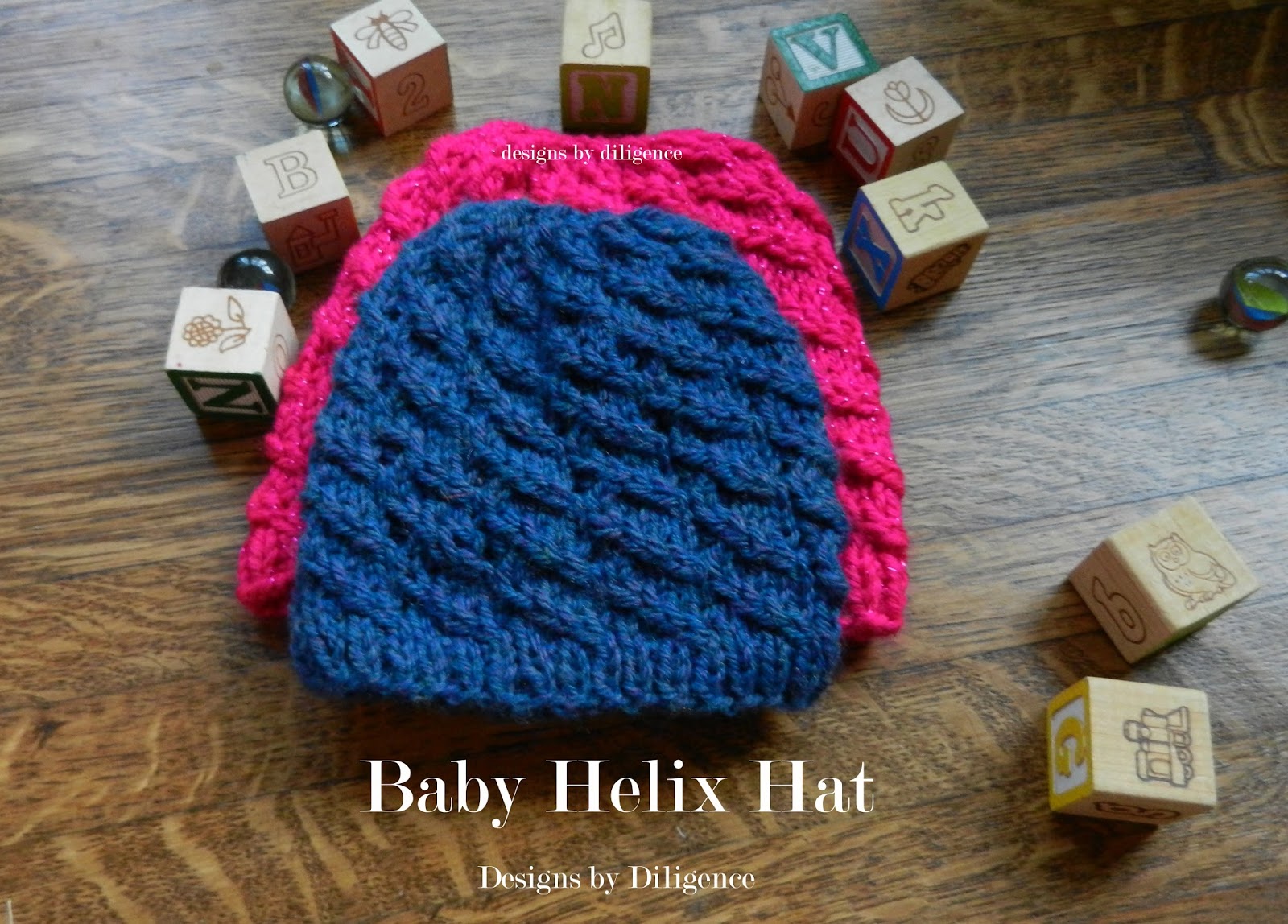 Designs by Diligence: Baby Helix Hat