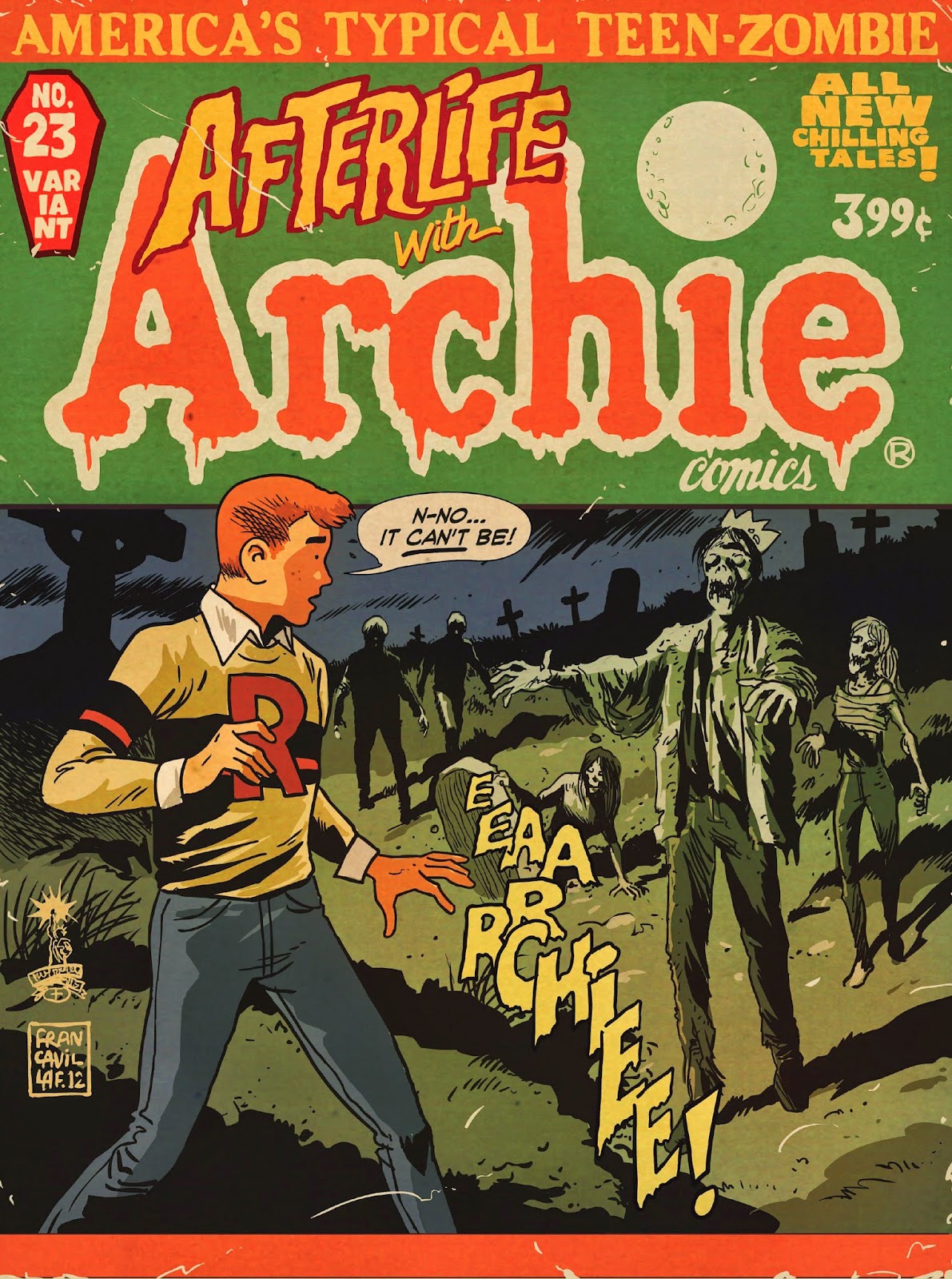 Mightygil's Horror Show: Just Read: Afterlife with Archie: Escape from ...