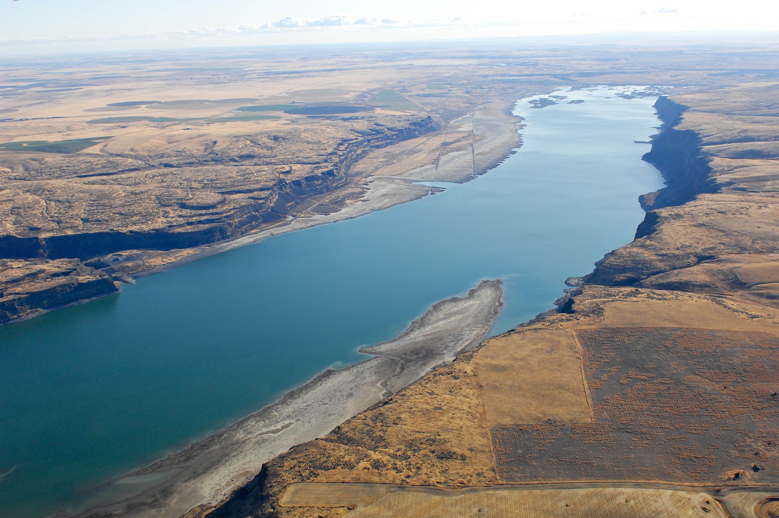 Big Bend Railroad History: Banks Lake Drawdown-1