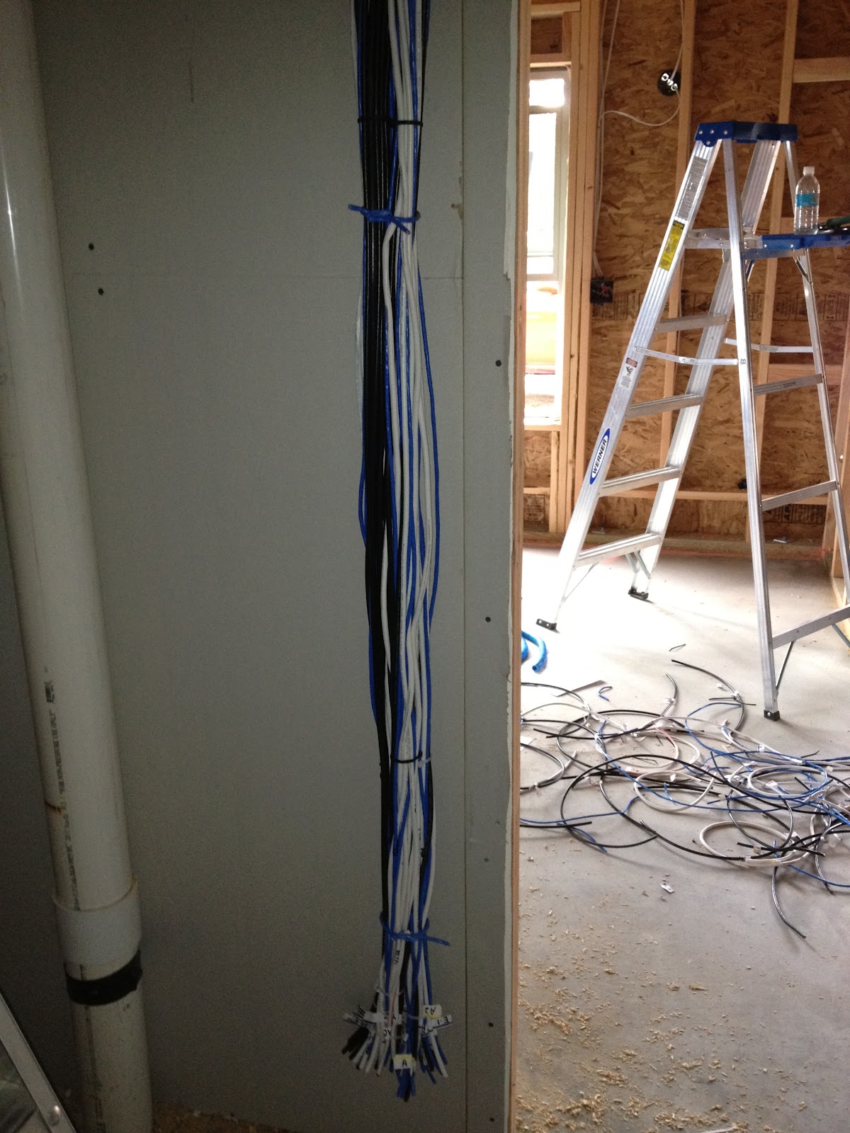 A Little Birdie Told Me: Low-voltage rough wiring