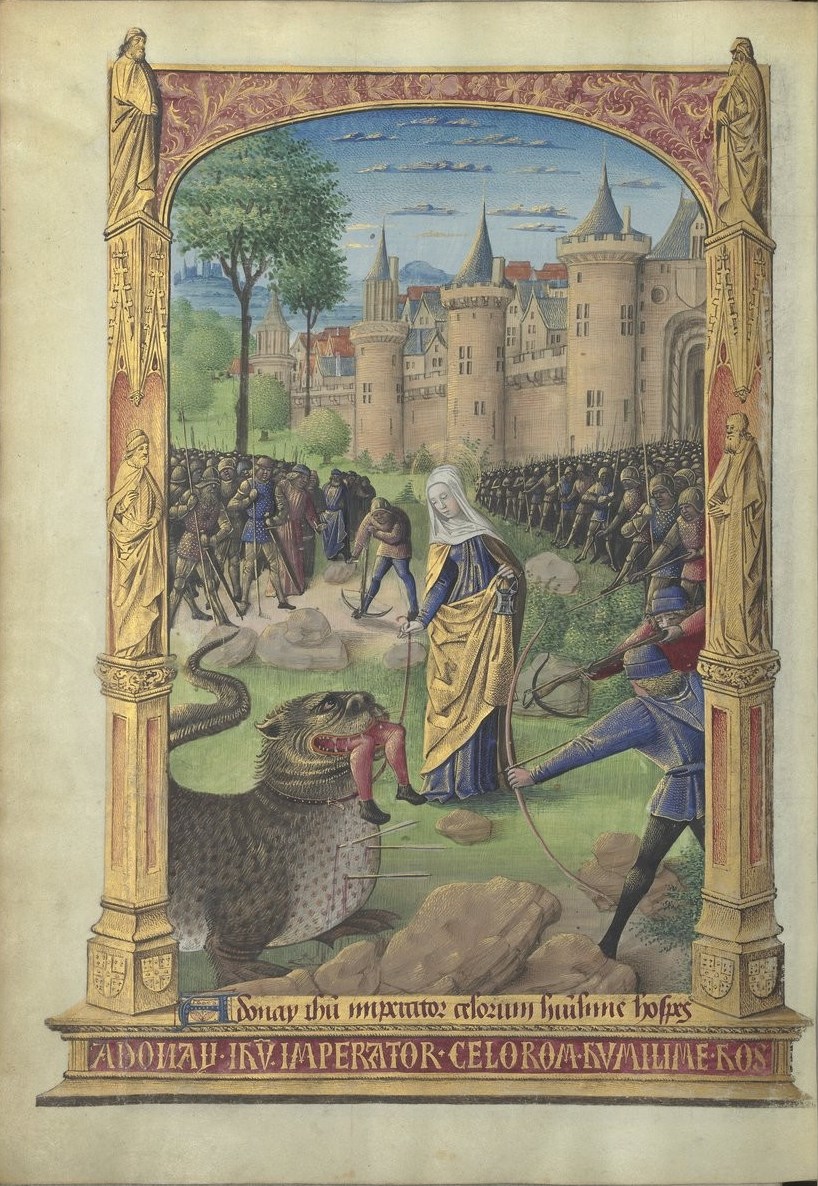 New Liturgical Movement: St Martha Kills a Dragon