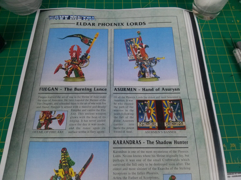 How to Lose at 40k: Asurman's Banner a.k.a. How to put banners on models