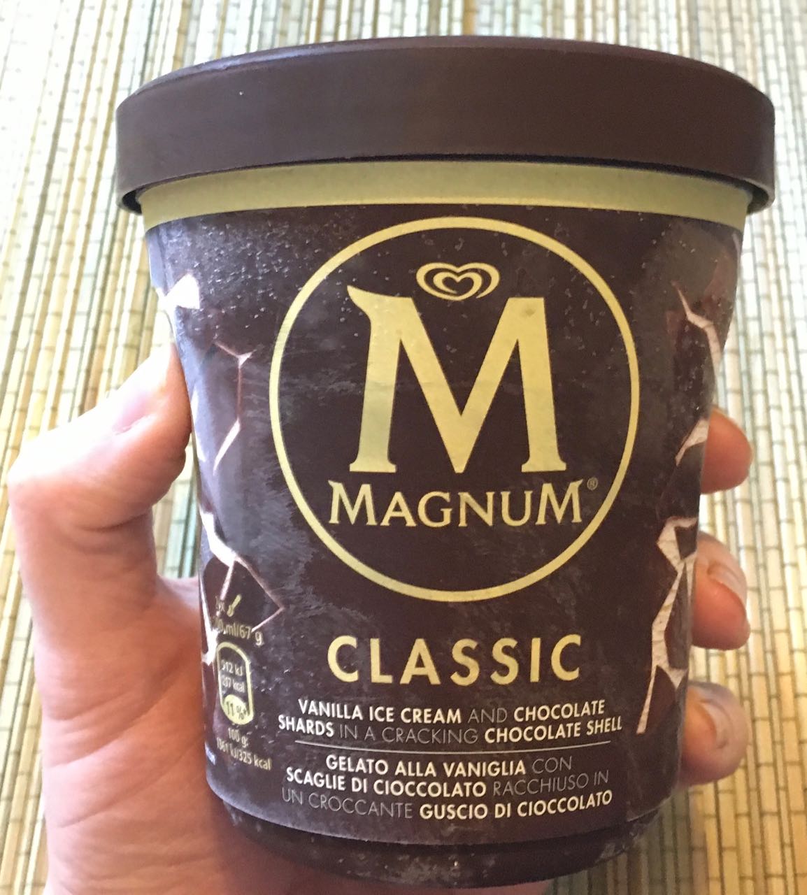 FOODSTUFF FINDS: Magnum Classic - Press To Crack Ice-Cream (Morrisons ...