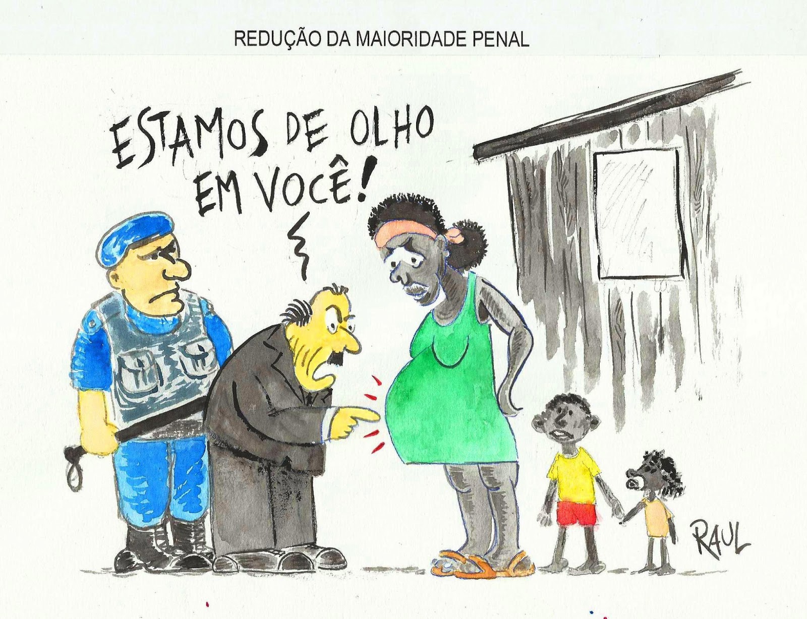 Raul Motta portfolio: baú de cartuns