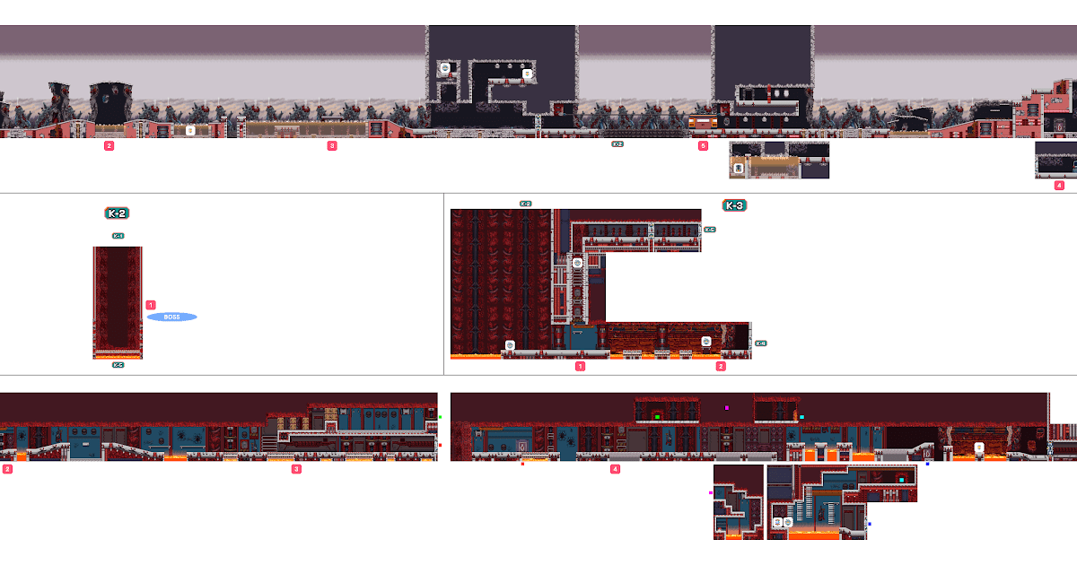 ROCKMAN ZX MAP AREA K - RMMH洛克人回憶之館