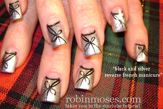 40's inspired nails, movie star nails, glam nails, vamp nails, dita von ...